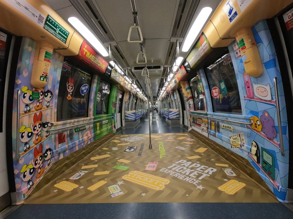 Cartoon Network and Timezone unveils Branded MRT Train in Singapore ...