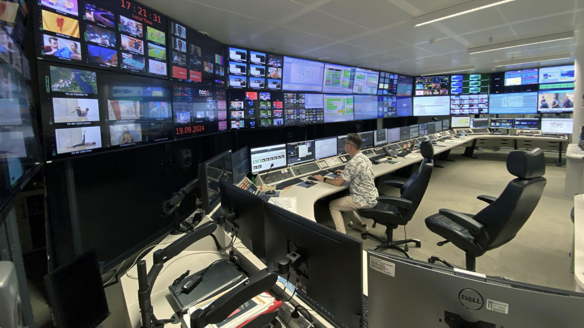 BCE Expands its Custom Consoles Module-R and MediaWall at Luxembourg Network Operation Centre ...