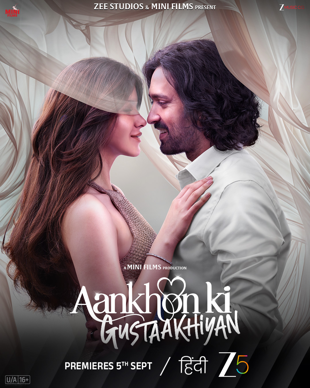 Aankhon Ki Gustaakhiyan will premiere exclusively on ZEE5 Global on ...