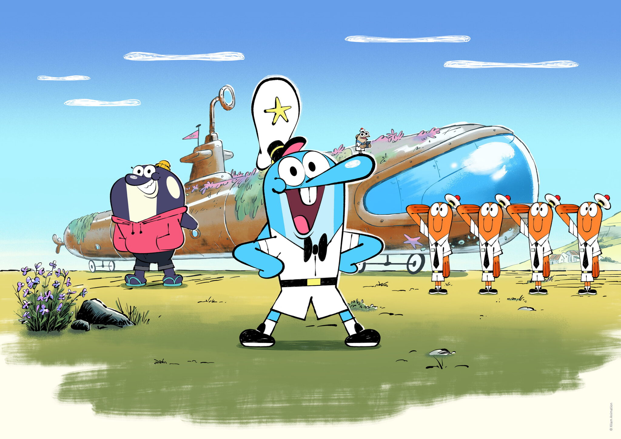 Xilam Animation’s Submarine Jim Sets Sail with Global Broadcaster ...